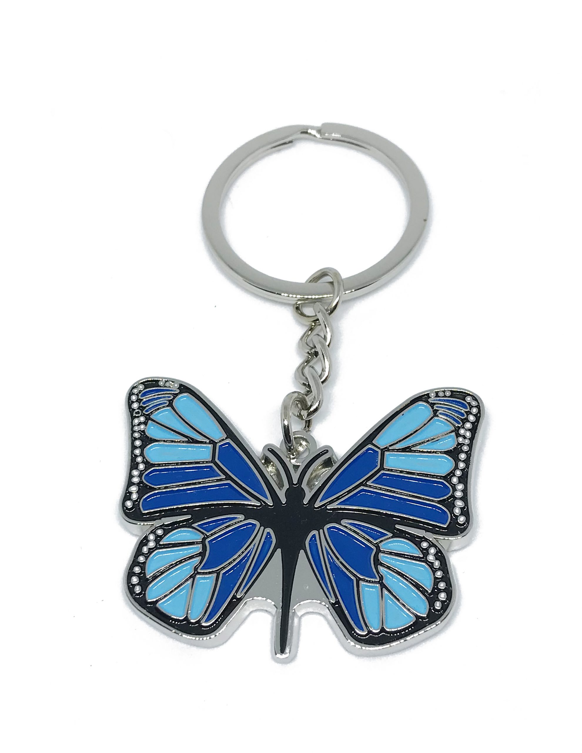 Butterfly Blue – Keychain – J B Sales & Consulting, Sonoran Souvenirs