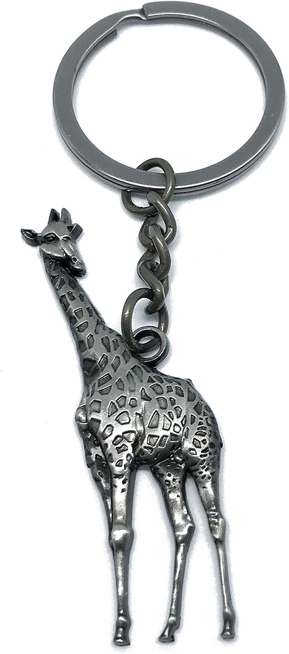 Giraffe – Pewter Animal Keychain – J B Sales & Consulting, Sonoran ...